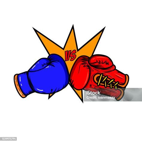 권투 장갑과 싸우는 그림 라벨 기호 엠블럼 포스터용 디자인 요소 벡터 일러스트레이션 Championship에 대한 스톡 벡터 아트 및 기타 이미지 Istock