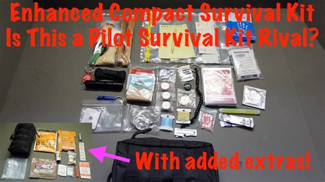 Enhanced Compact Survival Kit Pilot Survival Kit Rival Paypal