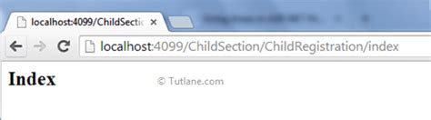 Using Areas In Aspnet Mvc With Example Tutlane