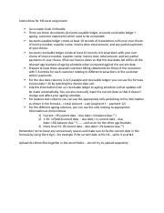 Instructions For MS Excel Assignment Docx Instructions For MS Excel Assignment Go To Week 6