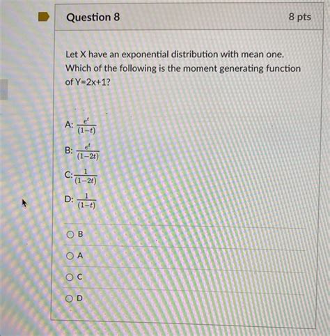 solved consider the density function given in the table