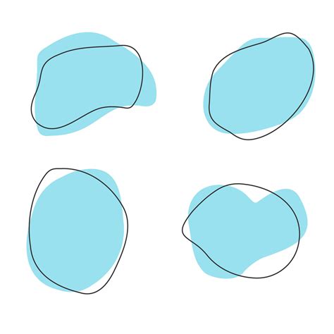 Flat Shape Fluid Blob Vector Illustration 40134460 Vector Art At Vecteezy