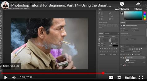 what is the purpose of smart object in photoshop beginners tutorial
