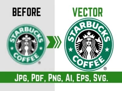 Your Low Quality Raster Image Converted To Vector Manually Upwork
