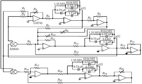 Circuitry Realization Of 27 Order Unified Chaotic System Download Scientific Diagram