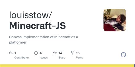 Github Louisstow Minecraft Js Canvas Implementation Of Minecraft As A Platformer