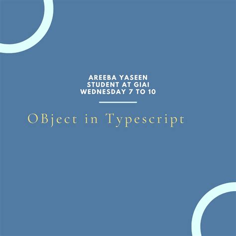 Areeba Yaseen On Linkedin Javascript Typescript Coding Programming