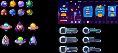 🌔 Space Game Ui Landing Page By Econev On Behance