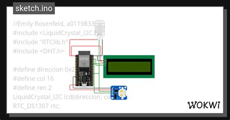 Practica Parte EMILY ROSENFELD Wokwi ESP STM Arduino Simulator