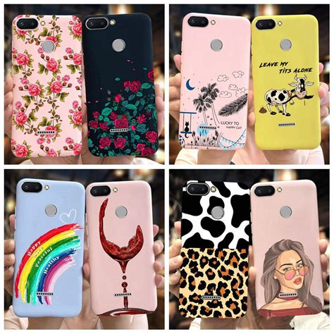 Xiaomi Redmi Padr O Caixa Do Telefone De Silicone Macio Capa Protetora Xiomi Redmi Caso