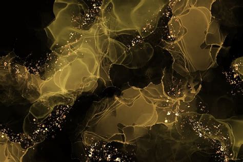 수채화 알코올 잉크 배경 무료 벡터