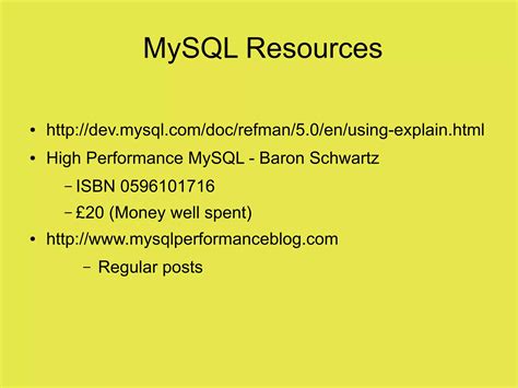 Mysql Explain Explained Pdf