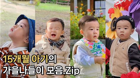Vlog 15개월 아기의 가을나들이 모음zip 🍁🍂🌰 Youtube