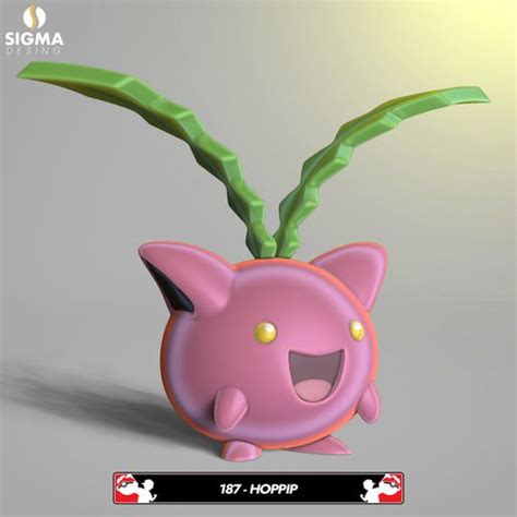 3d File 187 Hoppip 🐉 ・3d Printer Design To Download・cults