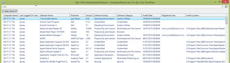 Instant Client Software Inventory With Configmgr And Powershell