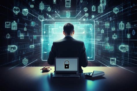 Premium Photo Safeguarding Sensitive Data Cybersecurity Strategies