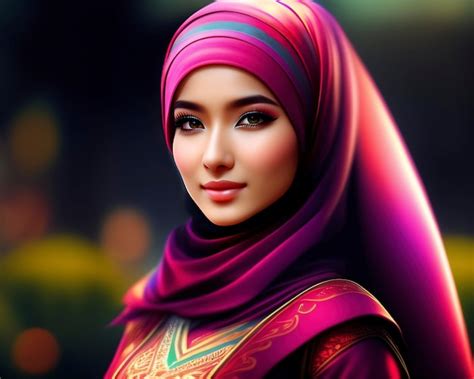 Premium Ai Image Beautiful Girl Wearing Hijab Premium Ai Image Beautiful Girl Wearing Hijab