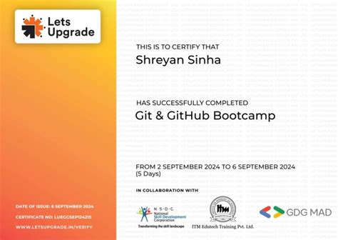 Shreyan Sinha On Linkedin Github Letsupgrade Codingskills
