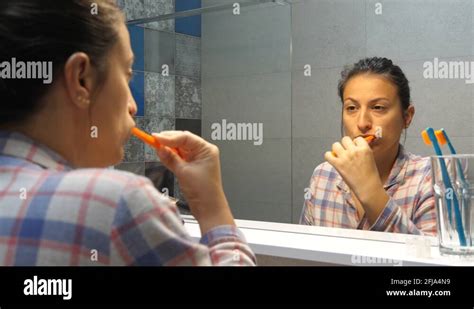 Adult Toothpaste Stock Videos Footage HD And K Video Clips Alamy