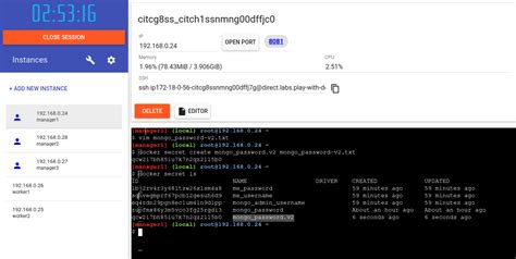 Docker Swarm Series 7th Advanced Managing Config And Secret Objects General Docker