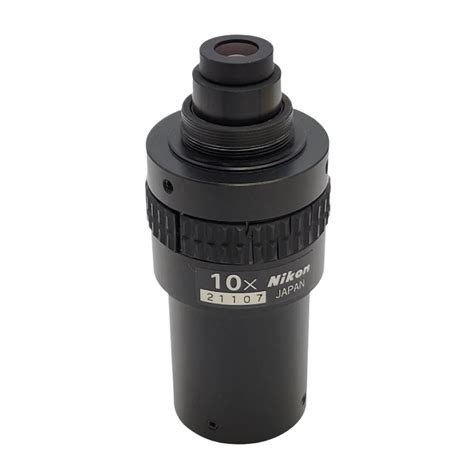 Nikon 10x Objective For Toolmakers Measuring Microscope Microscope Marketplace