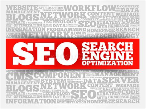 Search Engine Optimization Stock Image Image Of Industry
