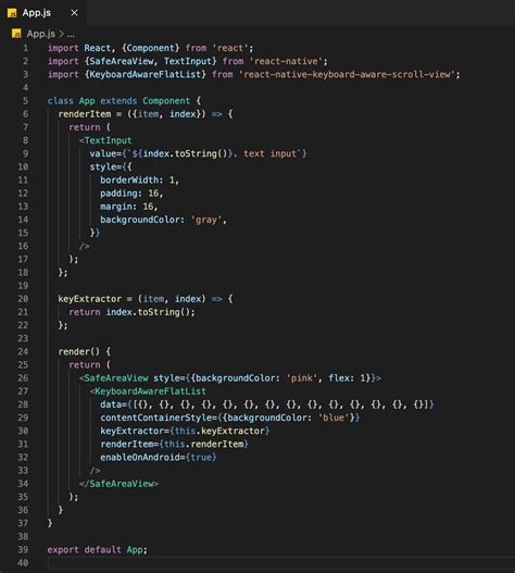 extra bottom space · issue 463 · apsl react native keyboard aware