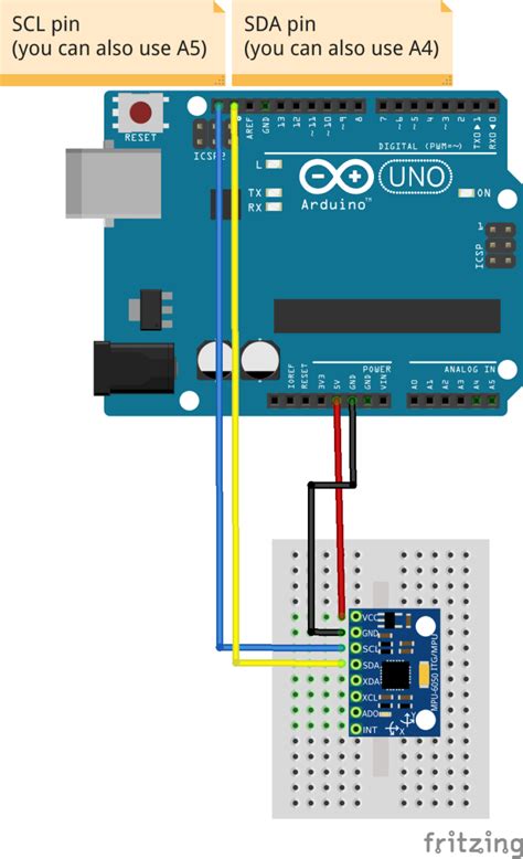 Tutorial How To Use The GY 521 Module MPU 6050 Breakout Board With The Arduino Uno