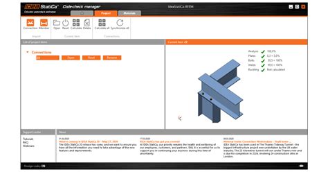 How Do The Bim Links Work For Idea Statica Connection Idea Statica