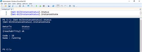 Powershell Commands To Administer Virtual Machines On Amazon Aws