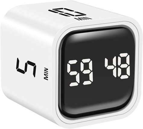 Cube Timer Rotation Timer Desk Productivity Timer Pomodoro Timer