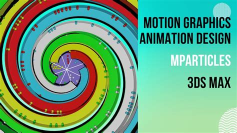 motion graphics animation in 3ds max with mparticles particles