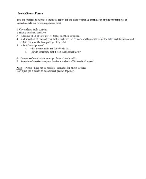 Solved Design And Implementation Of A Database The Problem
