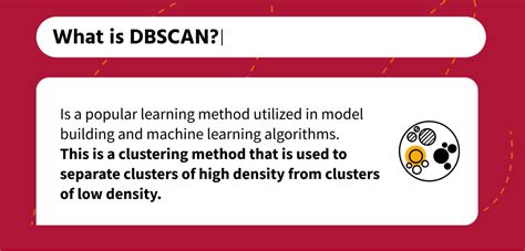 Density Based Spatial Clustering Of Applications With Noise Dbscan