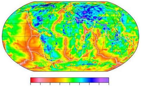 Gravity Anomalies According To The Grace Model After Subtracting The Download Scientific
