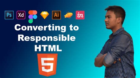 Convert Psd Figma Scratch Xd Or To Responsible Html By Tosarker124 Fiverr