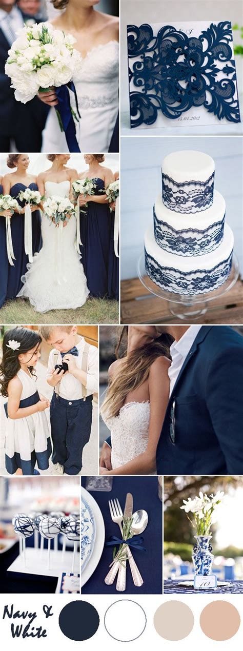 Navy Blue Wedding Color Schemes 60 Photos