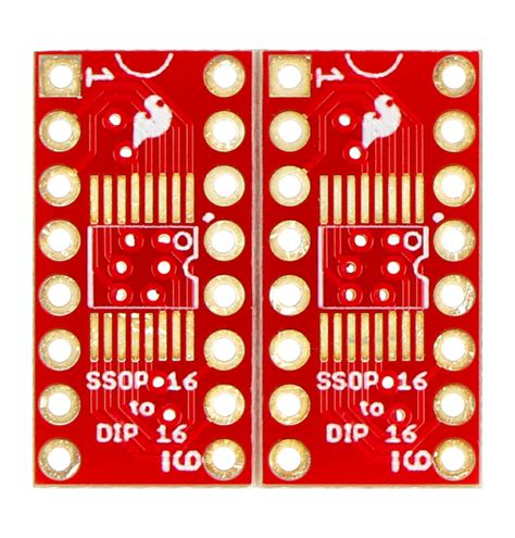 SparkFun SSOP To DIP Adapter 16 Pin Botland Robotic Shop