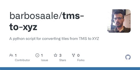Github Barbosaaletms To Xyz A Python Script For Converting Tiles From Tms To Xyz