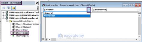 How To Limit Number Of Rows In Excel 3 Effective Methods