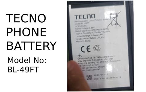 Techno Battery Model No Bl Ft Original Aamobileparts Biggest Store For Mobile Phone Parts