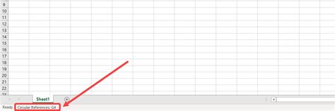 How To Find A Circular Reference In Excel