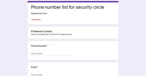 Pi Network Security Circle Contacts Pinetwork