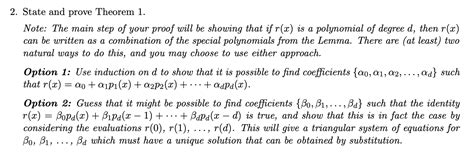 solved theorem 1 if r x is any polynomial