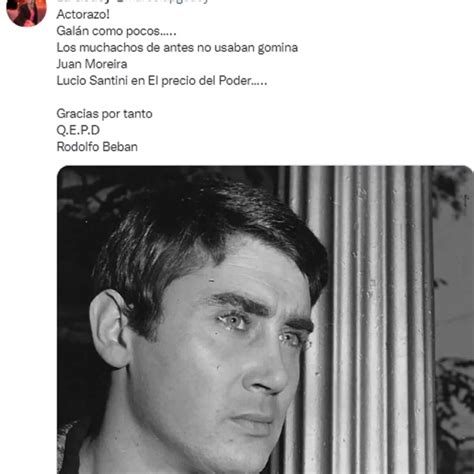 El Dolor Y La Tristeza De Los Famosos Por La Muerte Del Actor Rodolfo