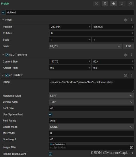 Cocos Creator Richtext点击事件cocos Creator 富文本点击 Csdn博客