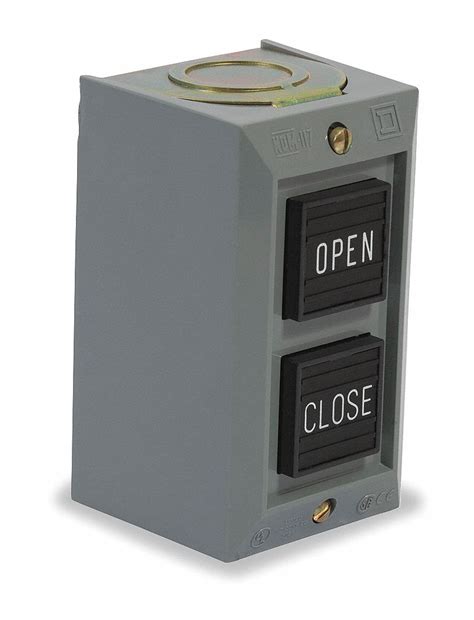 Square D Push Button Control Station 2no Openclose Push Buttonpush