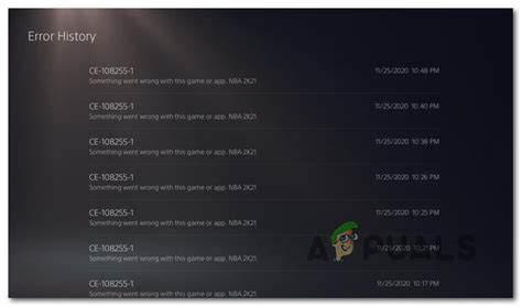 How To Fix PS Error Code CE