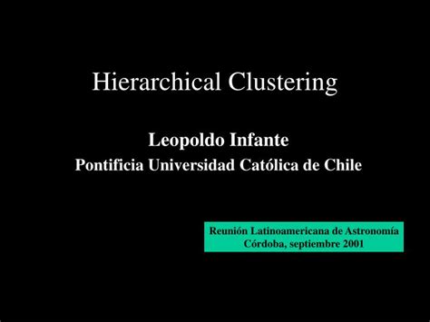 Ppt Hierarchical Clustering Powerpoint Presentation Free Download