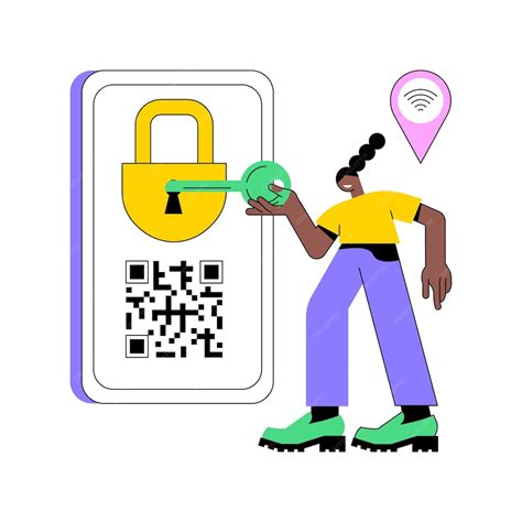 Premium Vector Access Control System Abstract Concept Vector Illustration